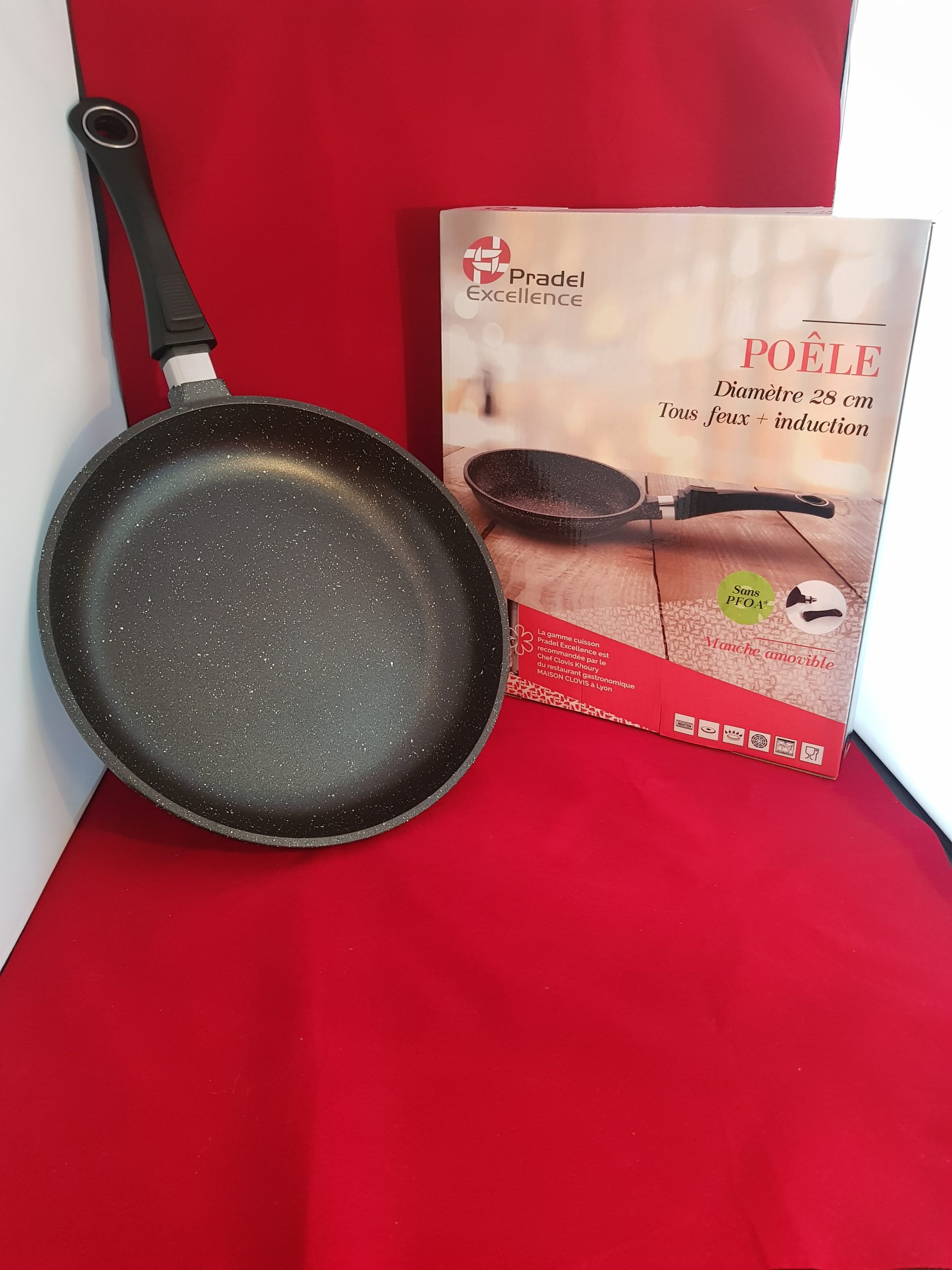 POÊLE PRADEL EXCELLENCE GAMME PREMIUM 28CM – MaxUstensiles