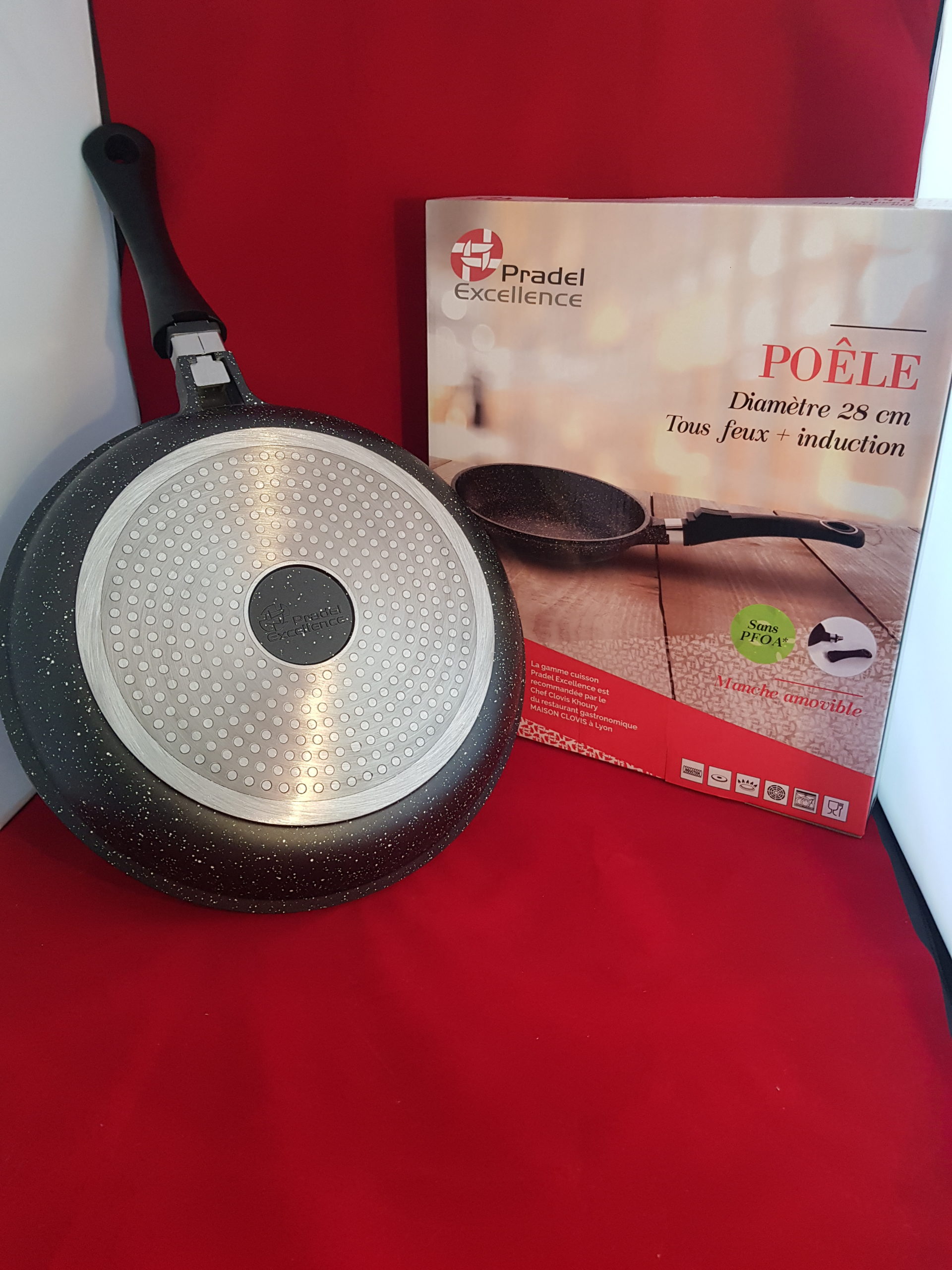 POÊLE PRADEL EXCELLENCE GAMME PREMIUM 28CM – MaxUstensiles